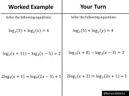 Math Log Equations How To Get Rid Of Ln In An Equation Steps