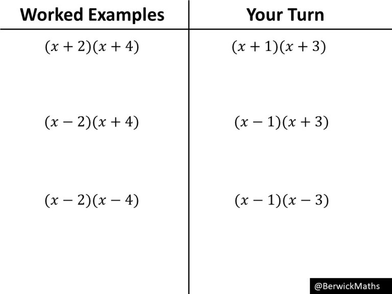 Double bracket expansion and collecting like terms (example-problem ...