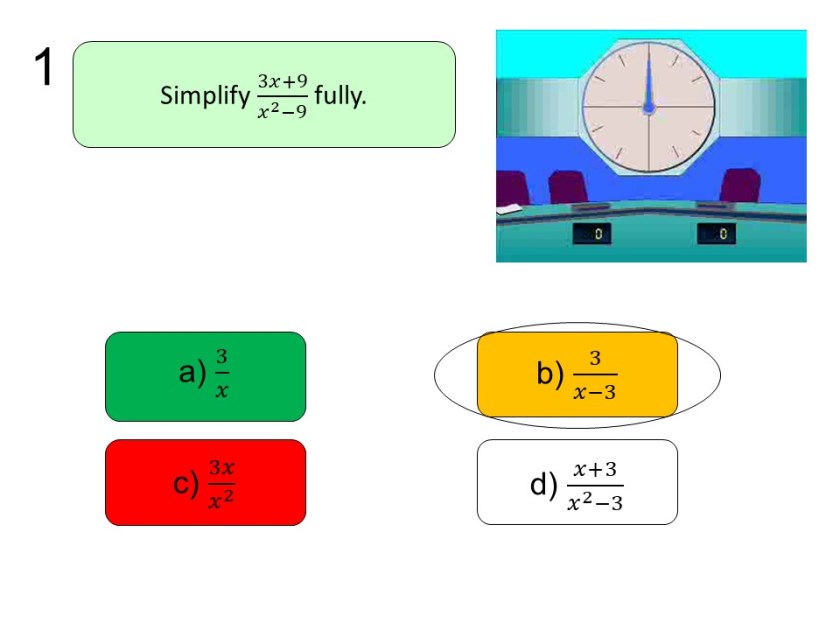 Chapter 1- Algebraic methods – BerwickMaths